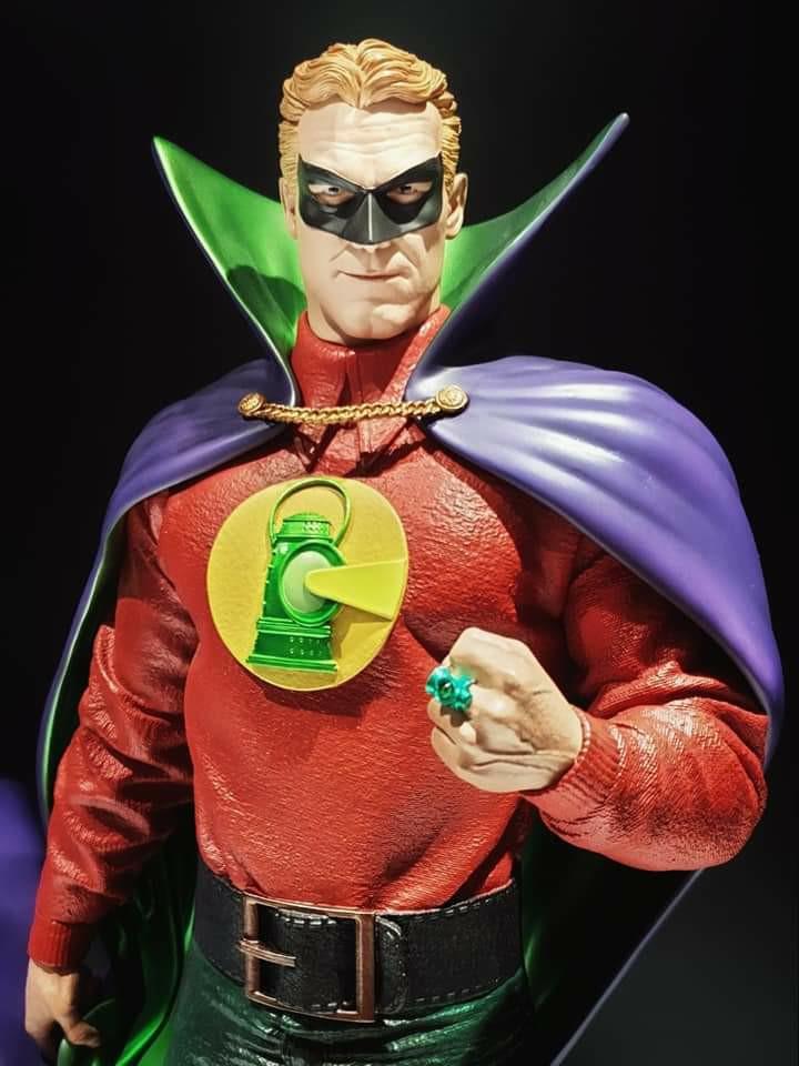 [MYRIAD STUDIOS] Alan Scott Golden Age Green Lantern Statue (Tags ...