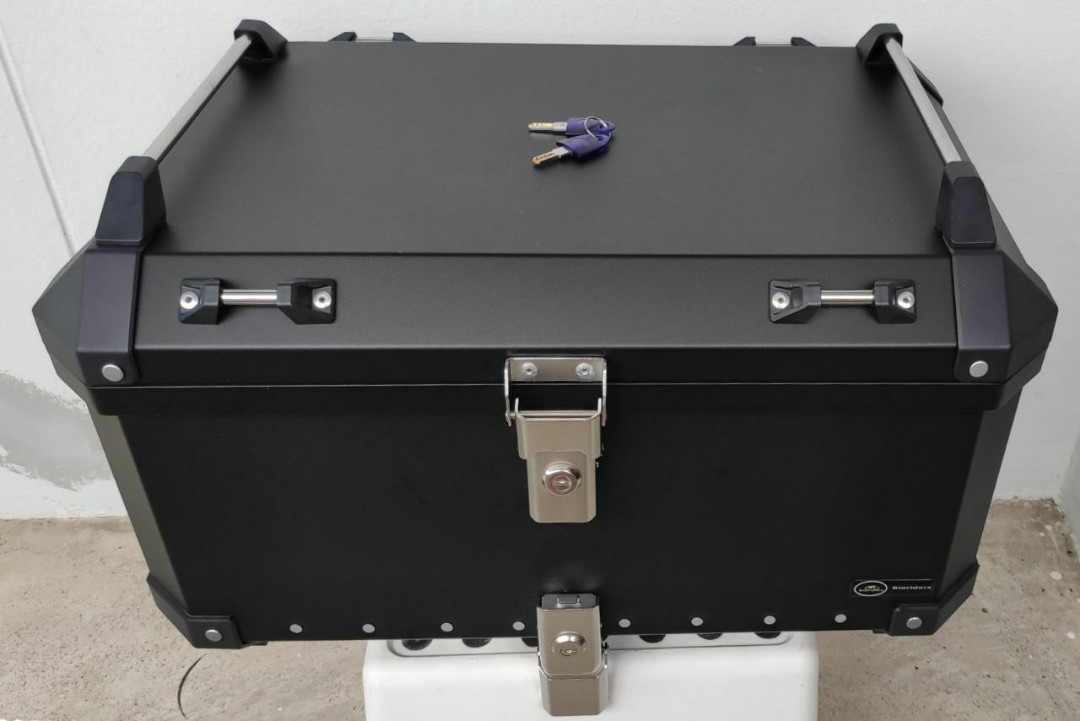 Aluminium Top Box 60L, Motorcycles, Motorcycle Accessories on Carousell