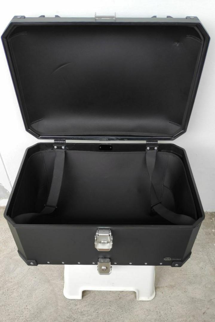 Aluminium Top Box 60L, Motorcycles, Motorcycle Accessories on Carousell