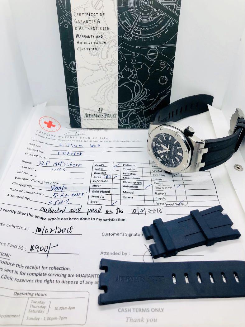 Audemars Piguet Royal Oak Offshore Diver 15703st AP 15703, Luxury ...