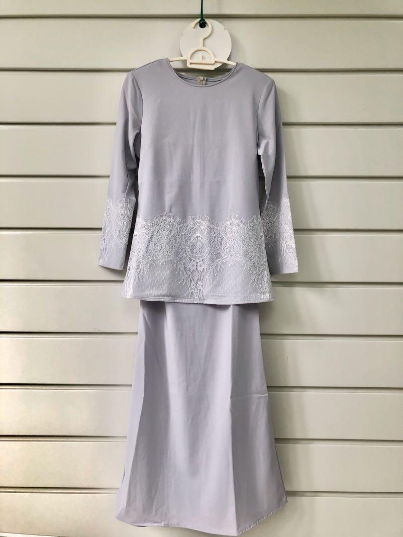 Baju kurung rizman ruzaini, Women's Fashion, Muslimah Fashion, Baju ...