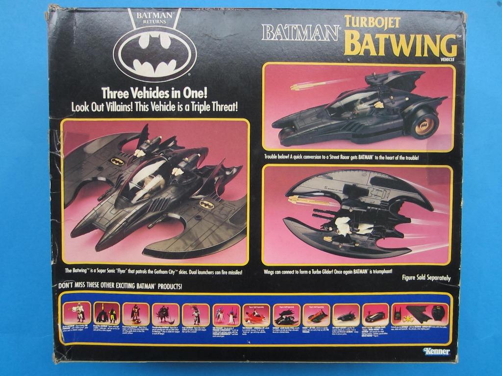 Batman Returns Turbojet Batwing 1991 Kenner, 興趣及遊戲, 玩具 & 遊戲類 - Carousell