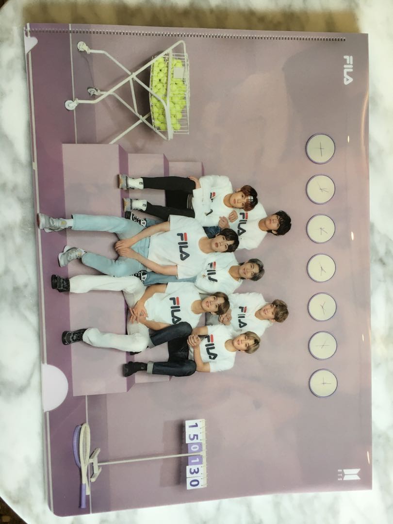 Bts A4 size File, Hobbies & Toys, Memorabilia & Collectibles, K-Wave on ...