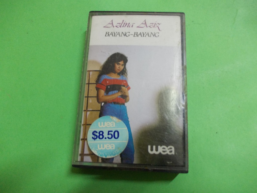CASSETTE / KASET AZLINA AZIZ : BAYANG-BAYANG ALBUM (1984) ANITA SARAWAK ...