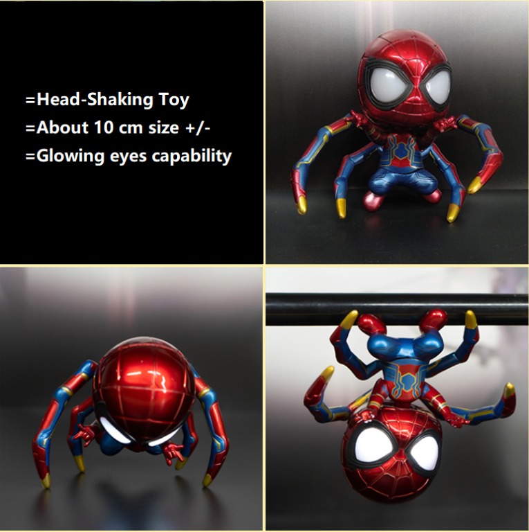 Cute Spiderman (Head-shake toy)(Ready Stock), Hobbies & Toys, Toys ...