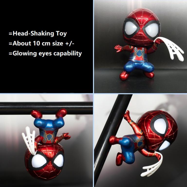 Cute Spiderman (Head-shake toy)(Ready Stock), Hobbies & Toys, Toys ...