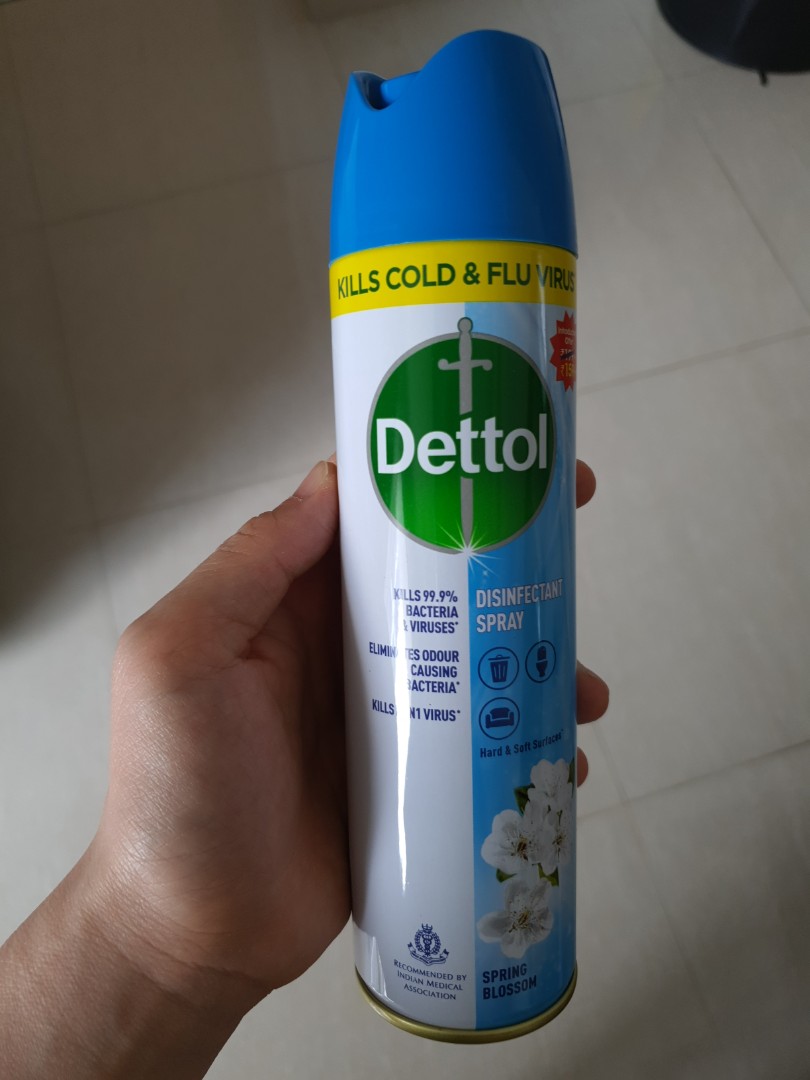 Detol disinfectant spray, Home Appliances, Cleaning & Laundry on Carousell