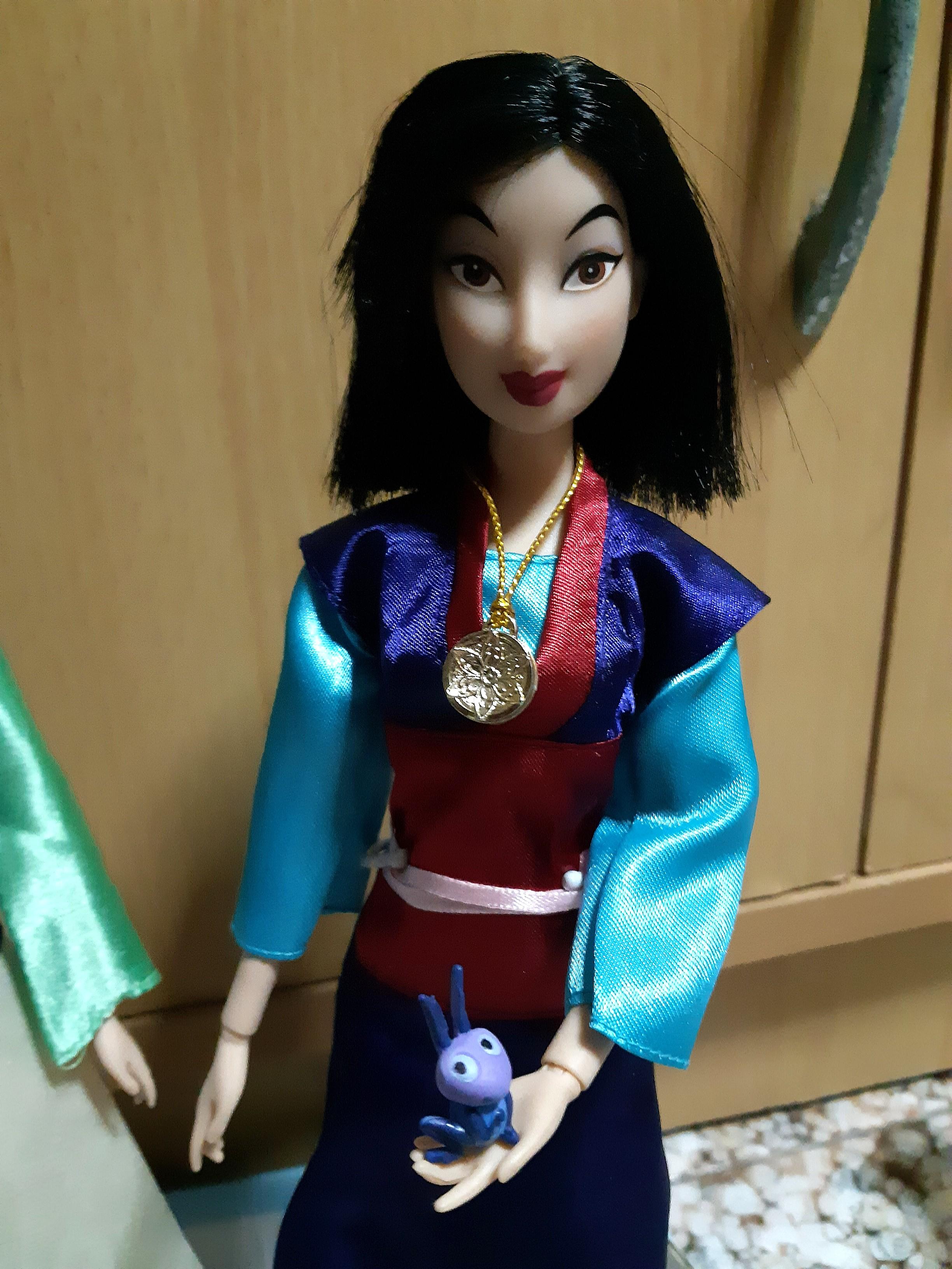 Disney Store Mulan doll set, Hobbies & Toys, Toys & Games on Carousell