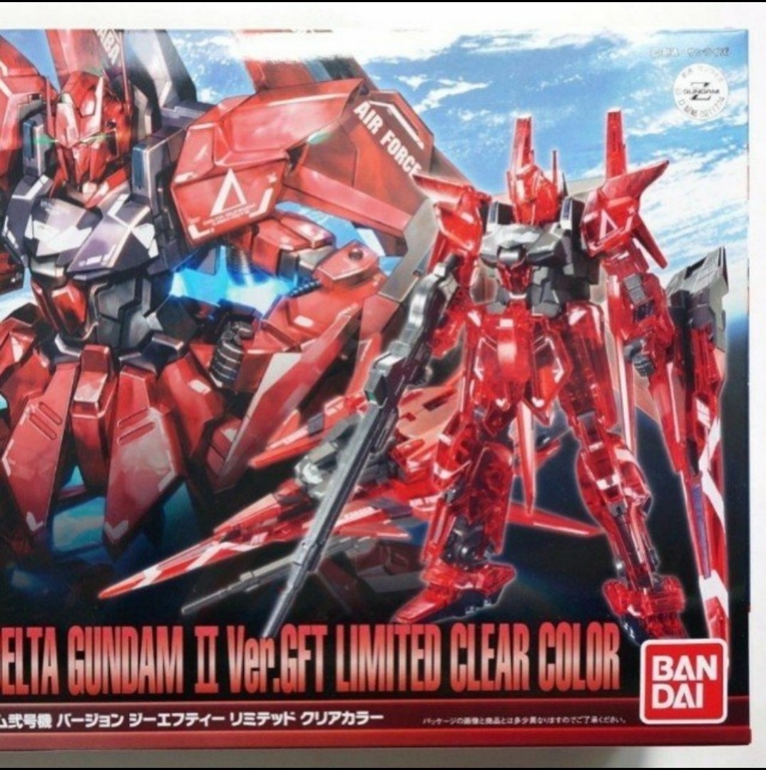 FINAL PRICE!!! HGUC 1/144 Delta Gundam II Ver GFT Limited Clear Color ...