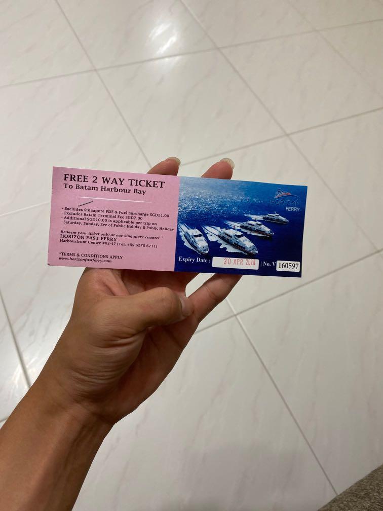 Horizon ferry, Tickets & Vouchers, Local Attractions & Transport on ...