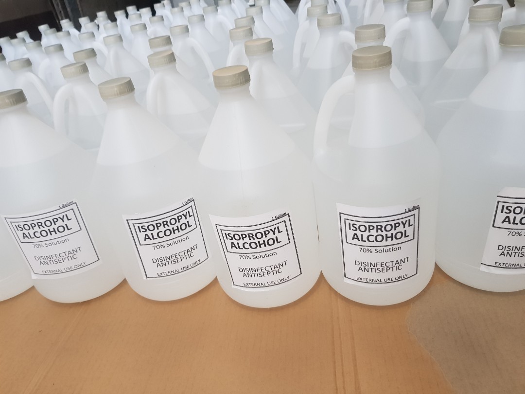 ISOPROPYL ALCOHOL 70% SOLUTION DISINFECTANT ANTISEPTIC FOR SURE BUYERS ...