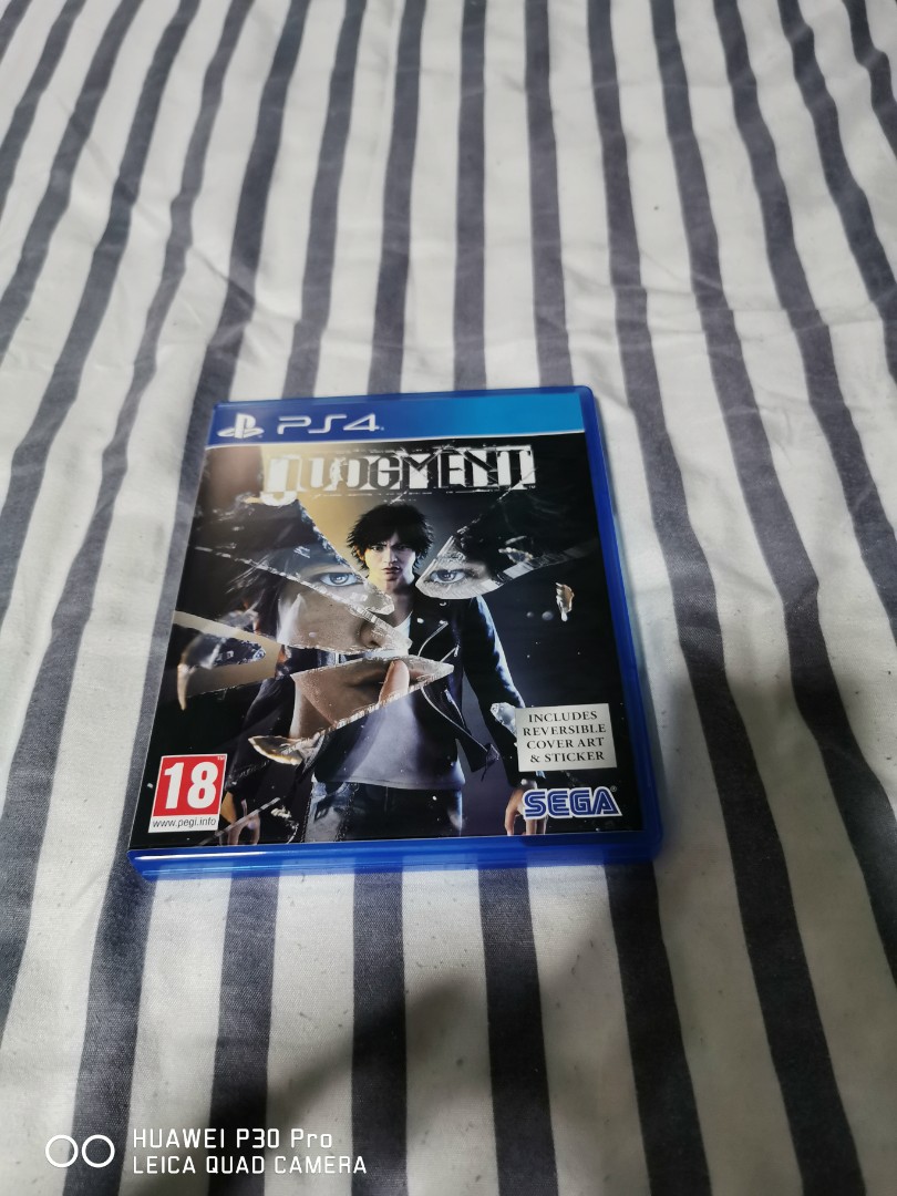 Judgement, Video Gaming, Video Games, PlayStation on Carousell