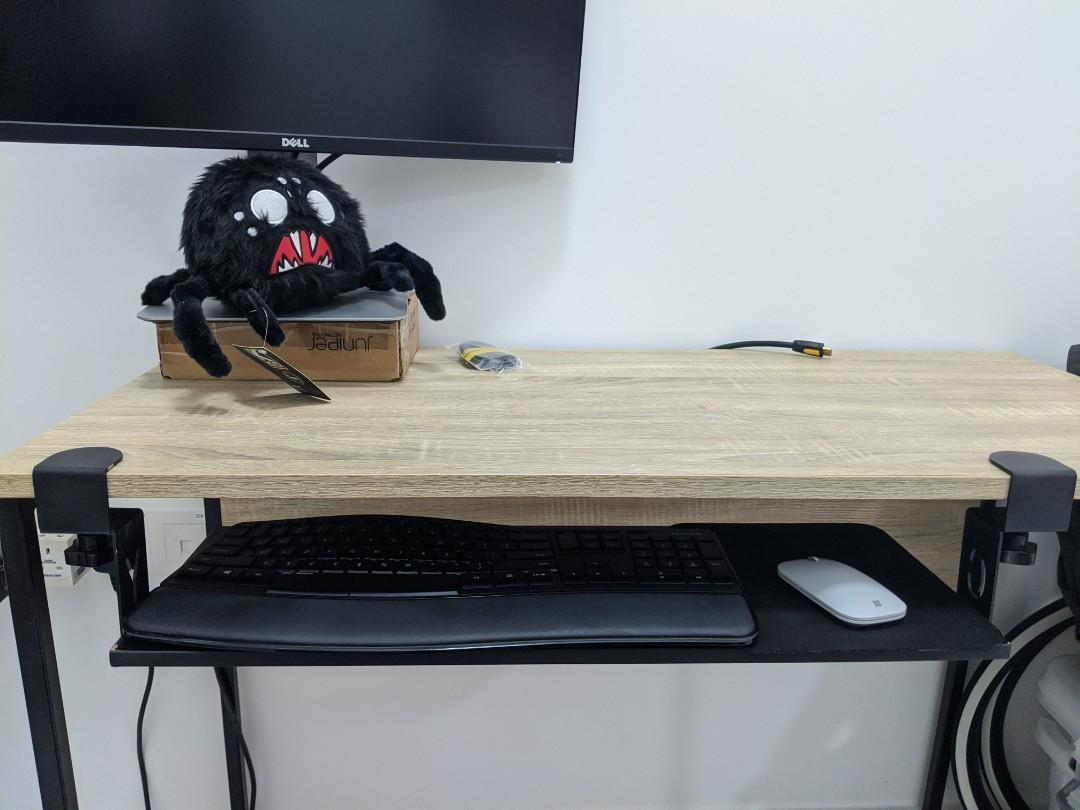 Keyboard drawer desk companion, Furniture & Home Living, Furniture ...