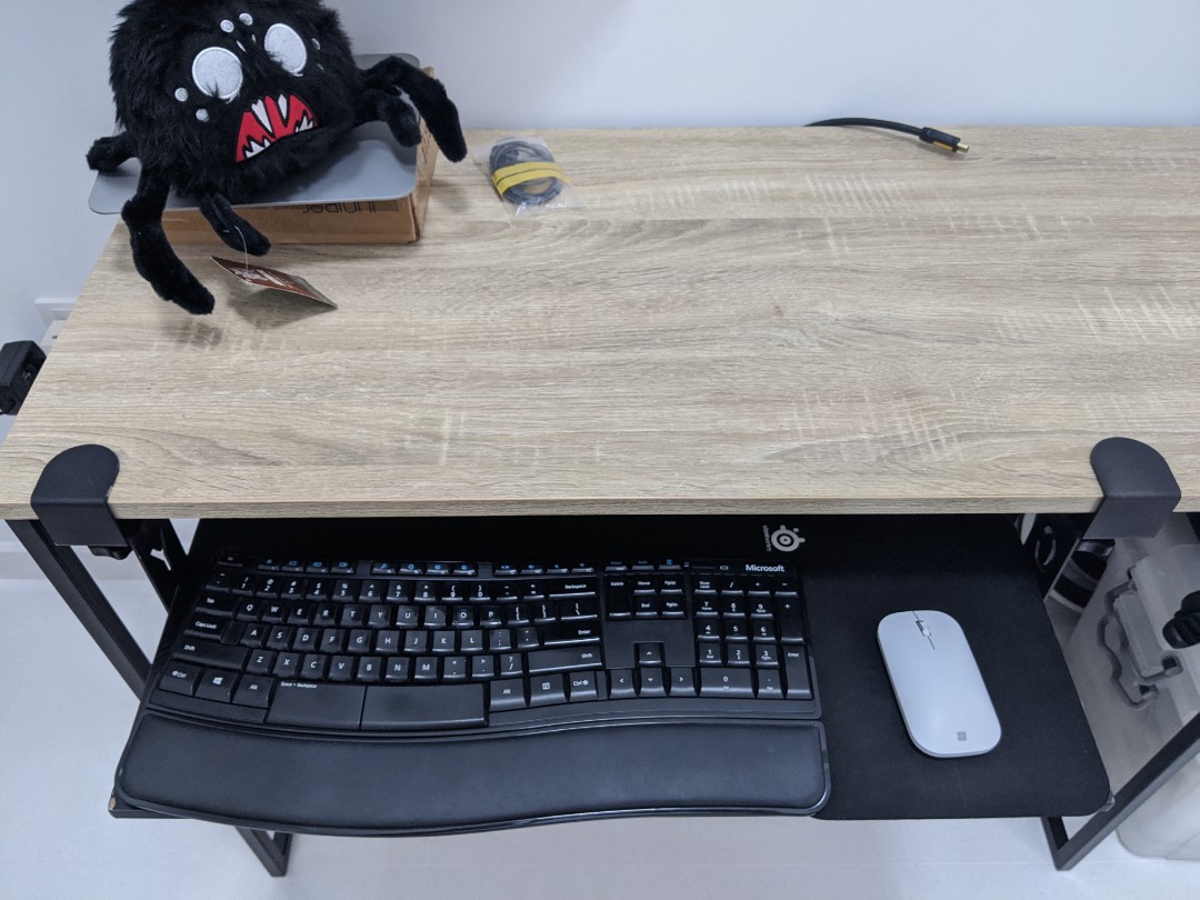 Keyboard drawer desk companion, Furniture & Home Living, Furniture ...