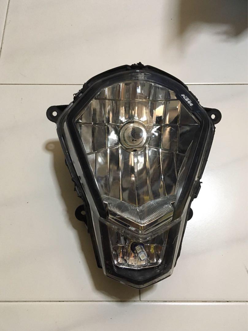 KTM Duke Headlight Assembly, Motorcycles, Motorcycle Accessories on ...