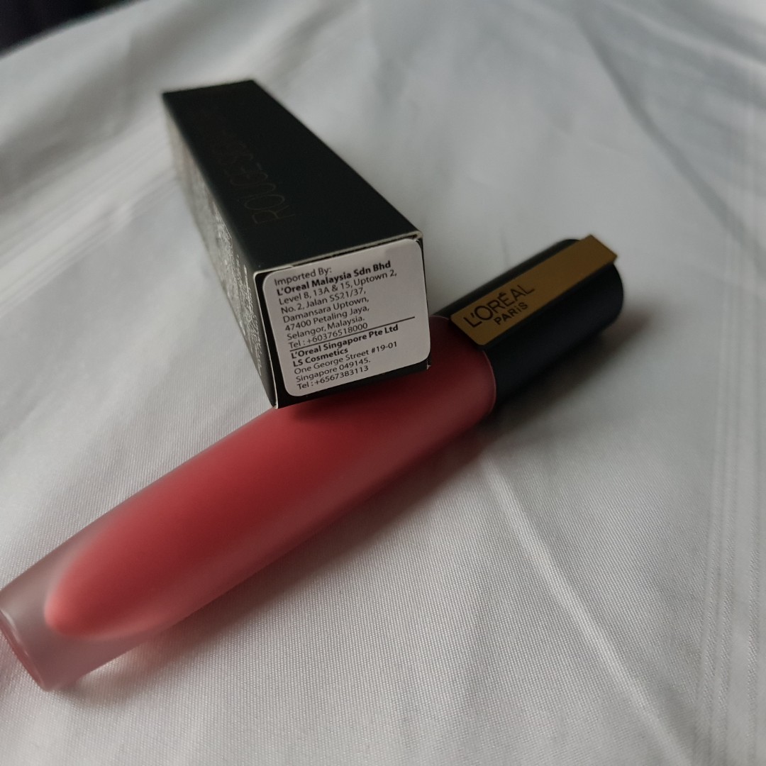 L'oreal 121 I Choose Rouge Signature, Beauty & Personal Care, Face ...