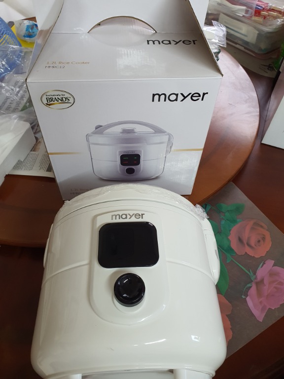 Mayer 1.2L Rice Cooker MMRC12, Home Appliances, Kitchenware on Carousell