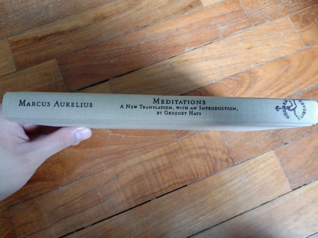Meditations by Marcus Aurelius (translated by Gregory Hays), Hobbies ...