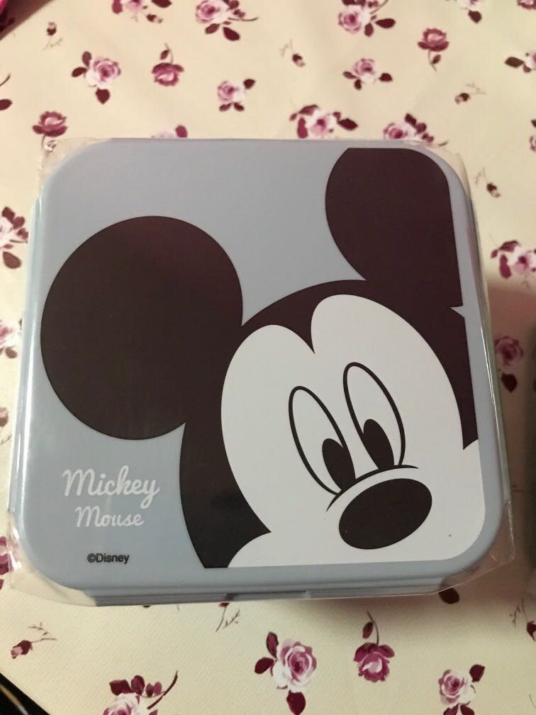 Mickey mouse food container, Everything Else on Carousell