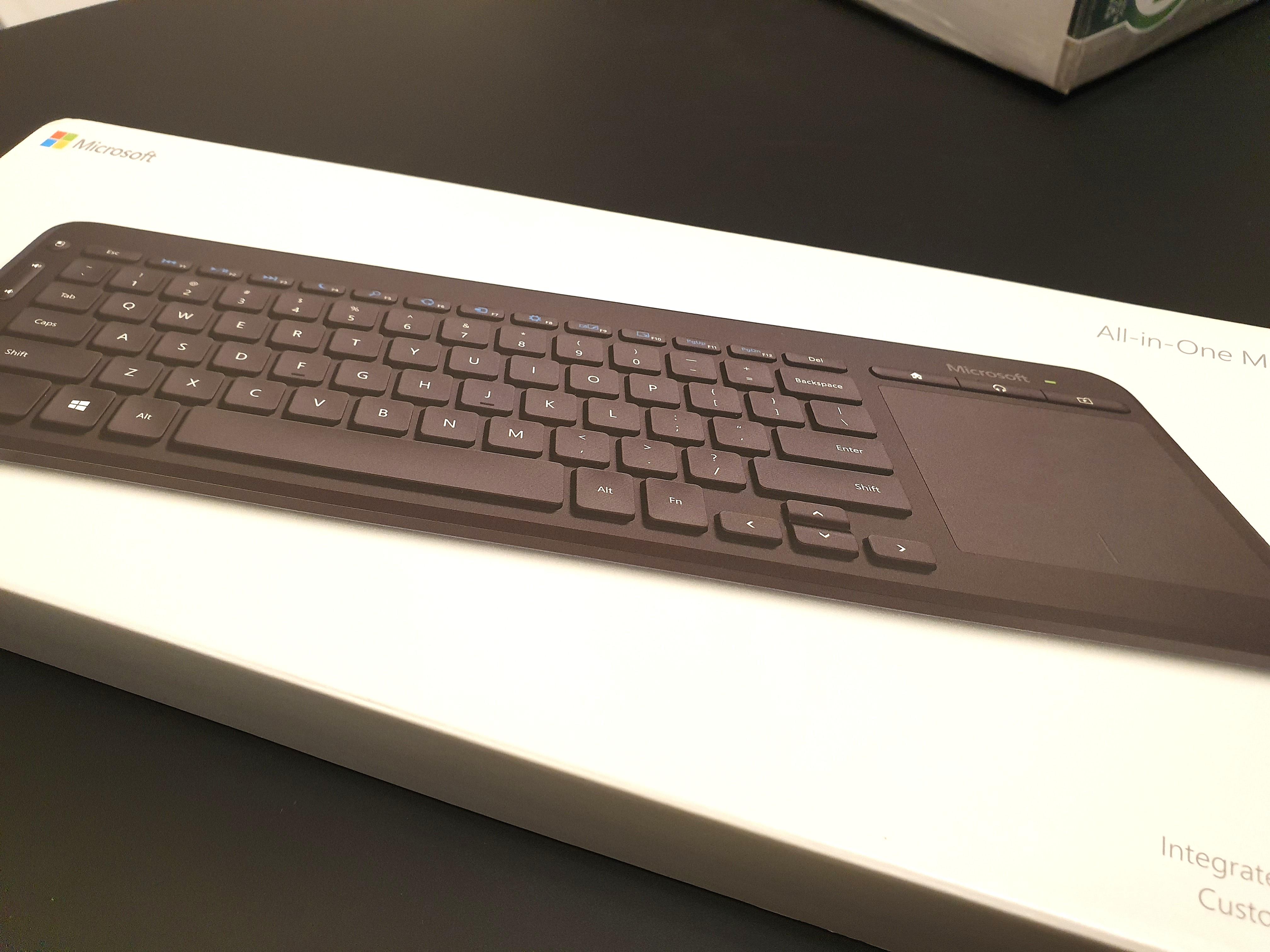 Microsoft Wireless All in One Keyboard, Computers & Tech, Parts ...