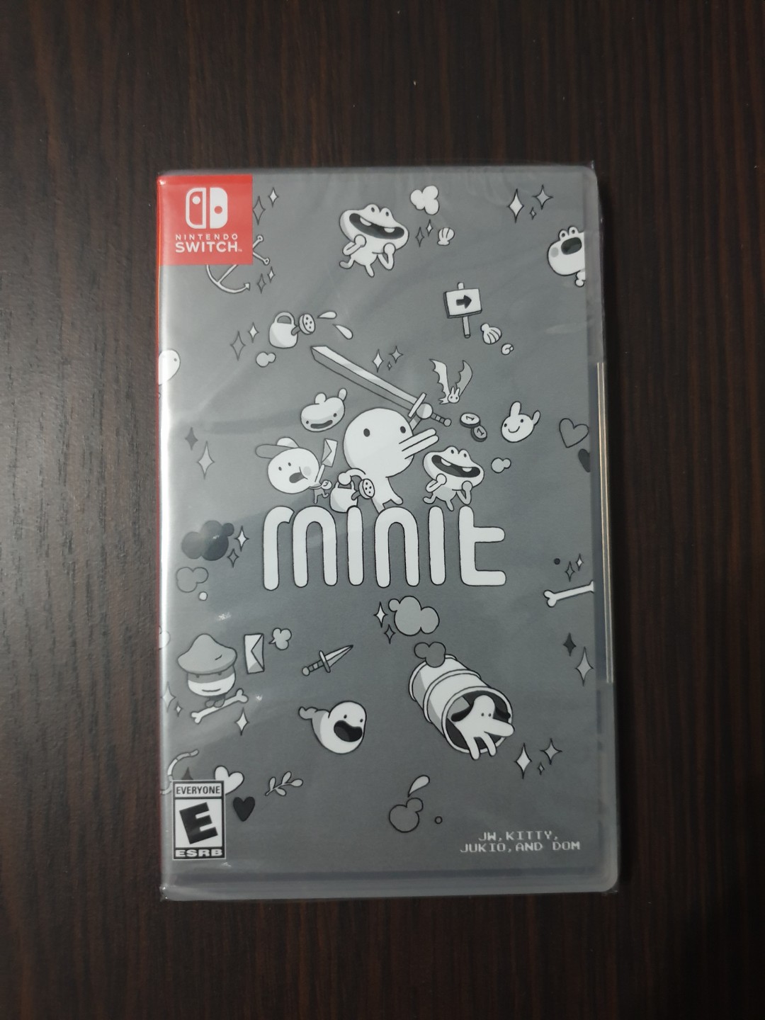 Minit (Switch) + Silk Screen Printed Cloth Map, Video Gaming, Video ...