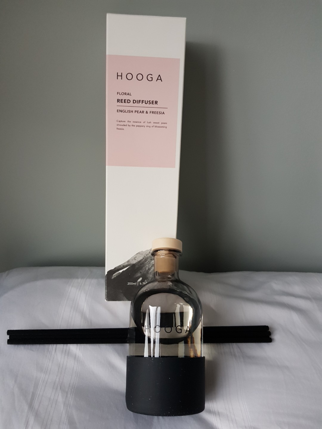 [NEW] Hooga Floral Reed Diffuser English Pear & Freesia, Furniture ...