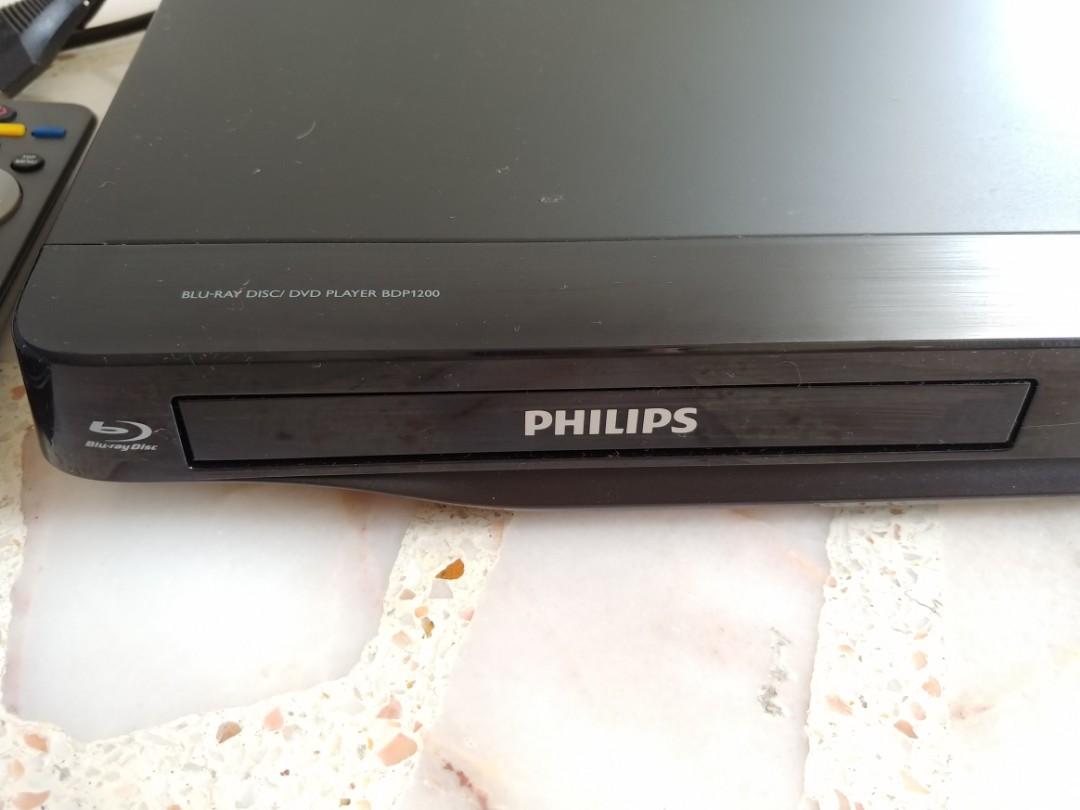 Philips Blue ray disc / dvd player BDP1200, TV & Home Appliances, TV ...
