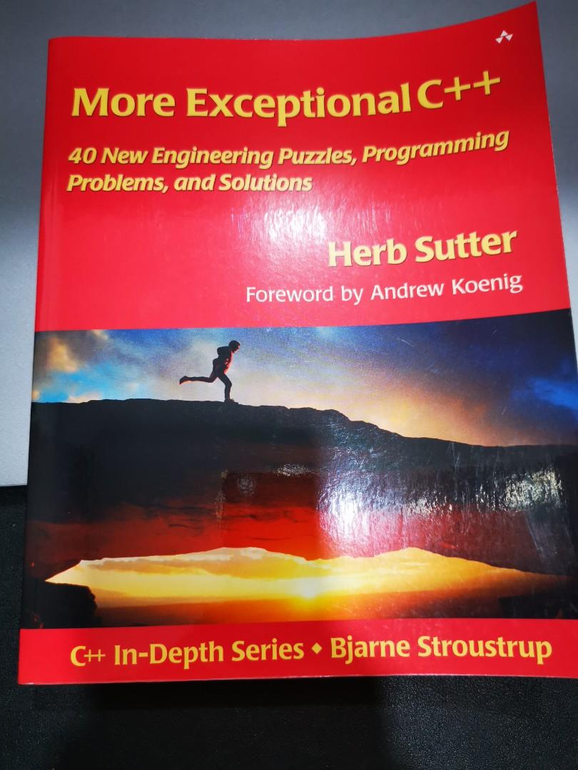 Programming Book: More Exceptional C++, Hobbies & Toys, Books ...