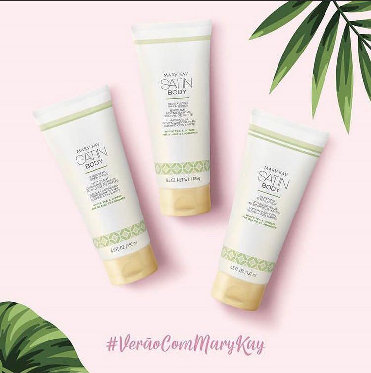 Set Satin Body Mary Kay, Beauty & Personal Care, Bath & Body, Body Care ...