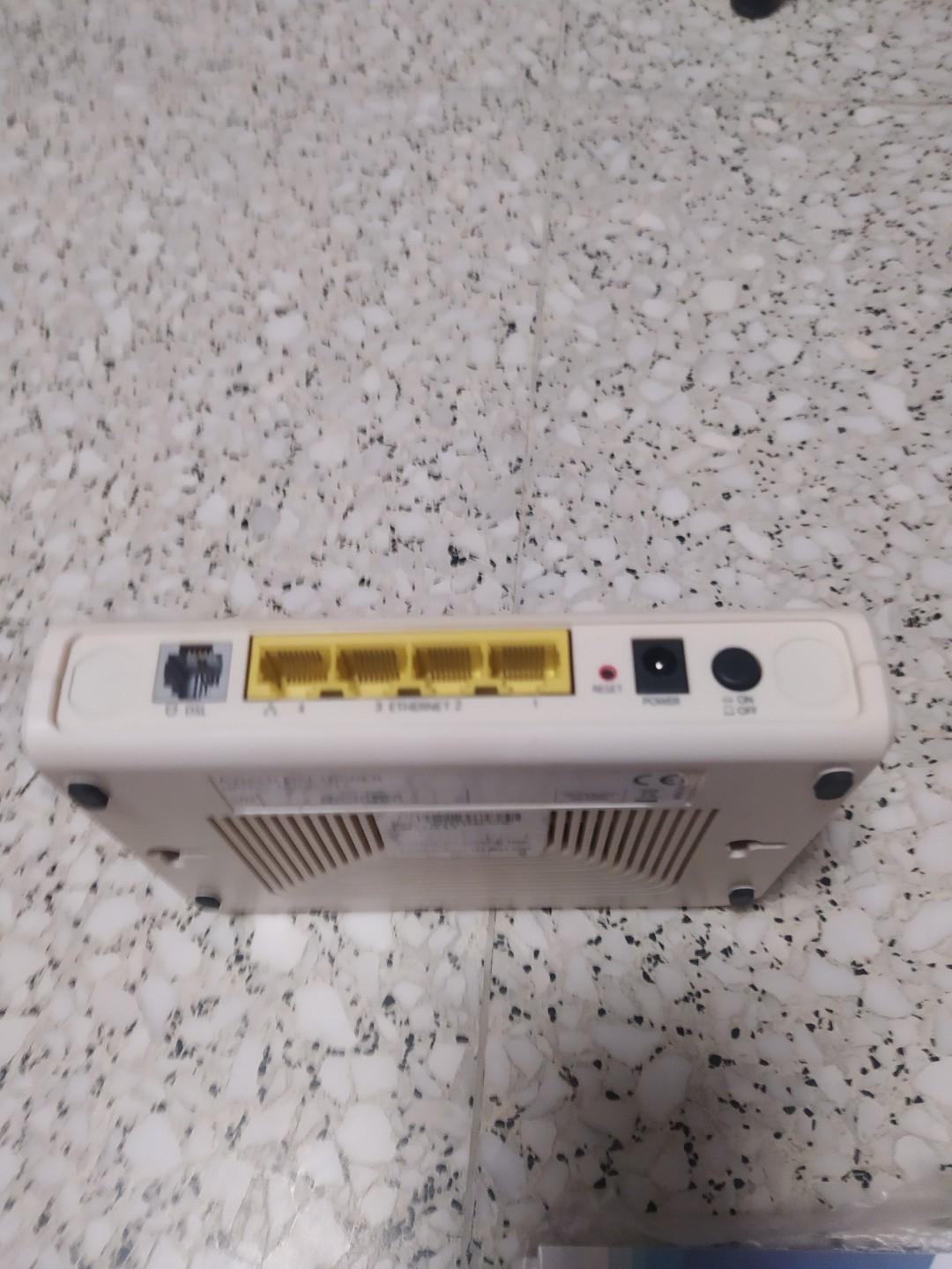 Singtel Aztech 4-port ADSL 2/2+ Ethernet Modem Router, Computers & Tech ...