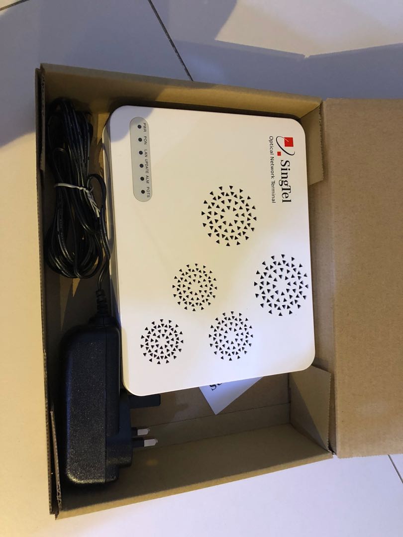 Singtel ONT, Computers & Tech, Parts & Accessories, Networking on Carousell