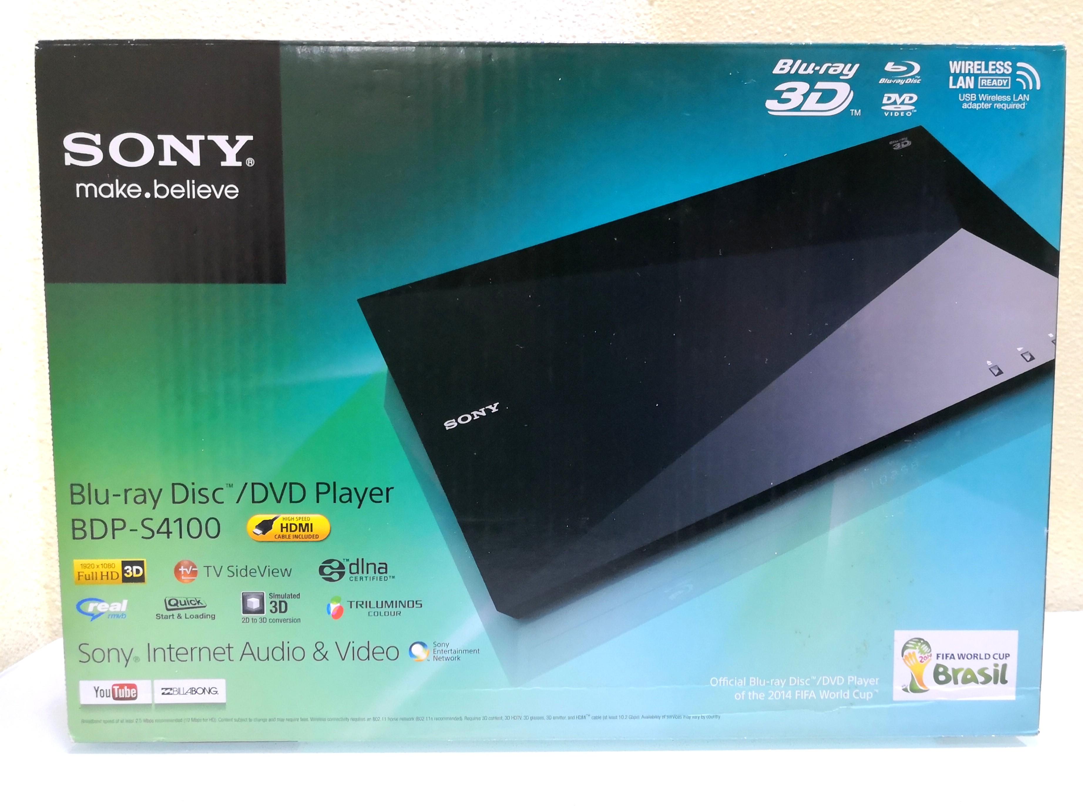 Sony Blu-ray 3D Player, TV & Home Appliances, TV & Entertainment ...