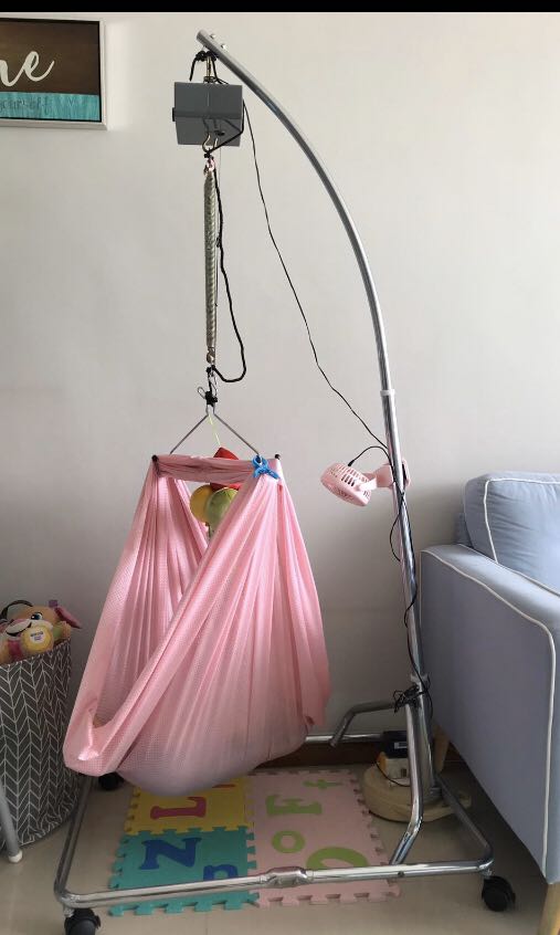 Spring cot/Yao Lan with Electrical cradle, Babies & Kids, Baby Nursery ...