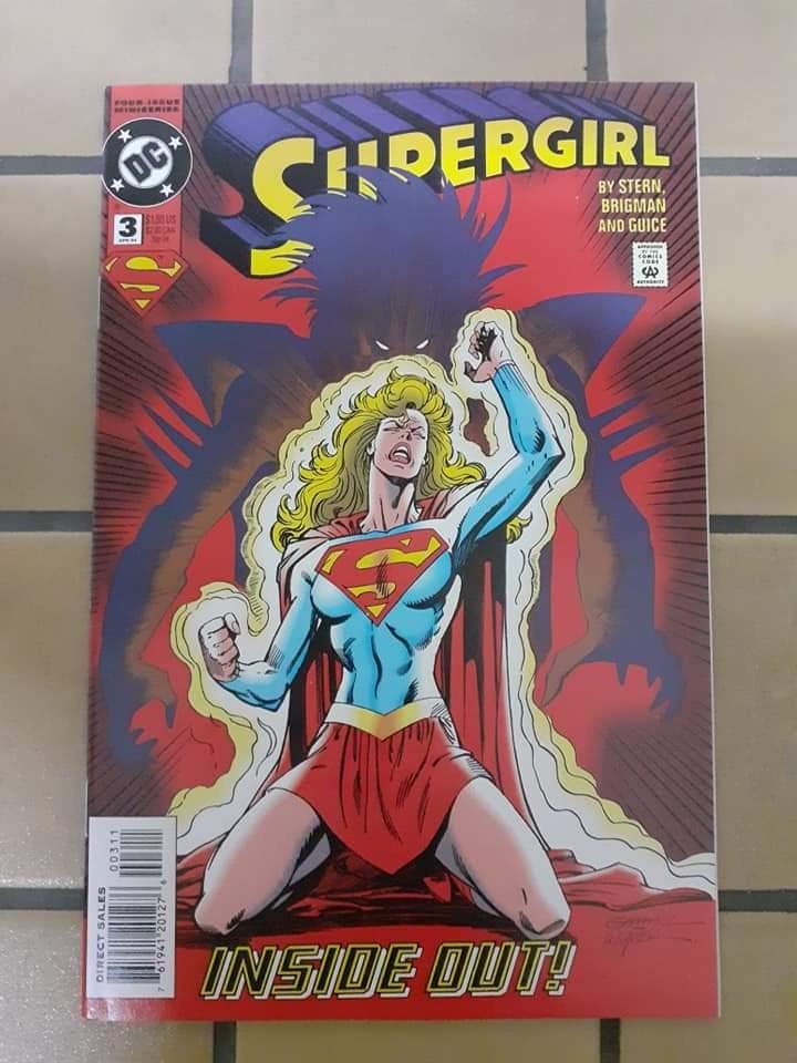 Supergirl #3 ( 1st cameo app of Villainess Punk-Rocker Supergirl ...