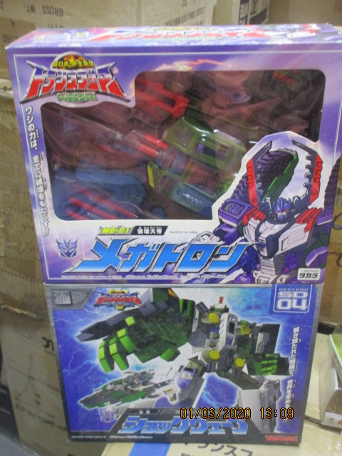 全新Takara Tomy變形金剛Transformers Armada MD-01 Megatron 麥加登 Energon SD-04 ...