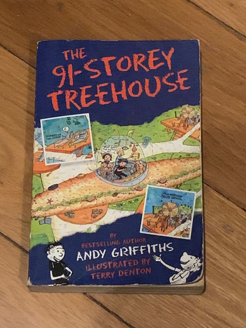 The 91-Storey Treehouse by Andy Griffiths, Hobbies & Toys, Books ...