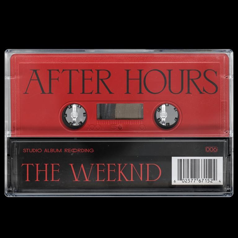 [訂貨] The Weeknd - AFTER HOURS CASSETTE 卡式帶, 興趣及遊戲, 收藏品及紀念品, 明星周邊 ...