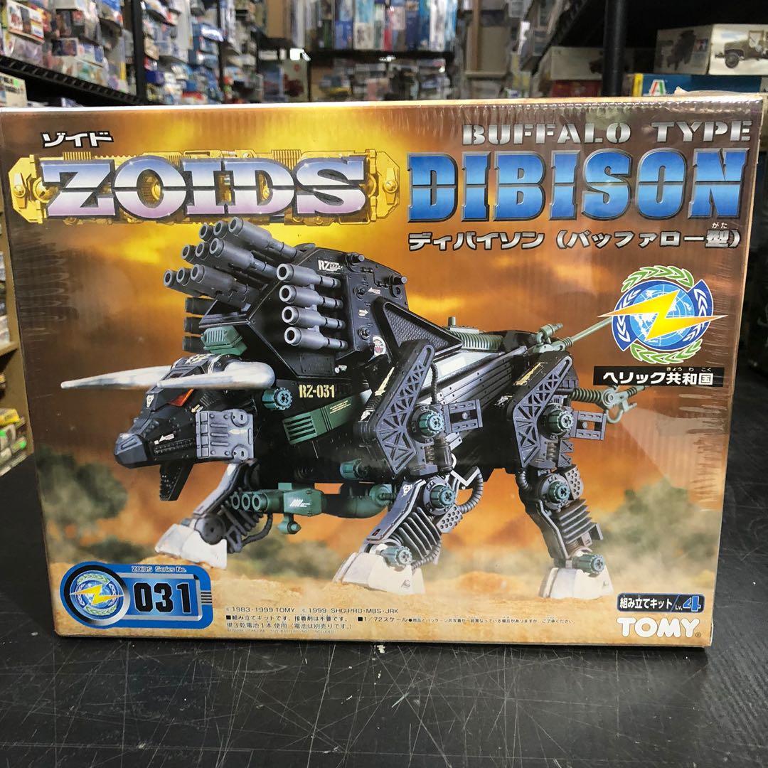 Tomy Zoids Dibison Buffalo Type Model Kit Sealed, Hobbies & Toys, Toys ...