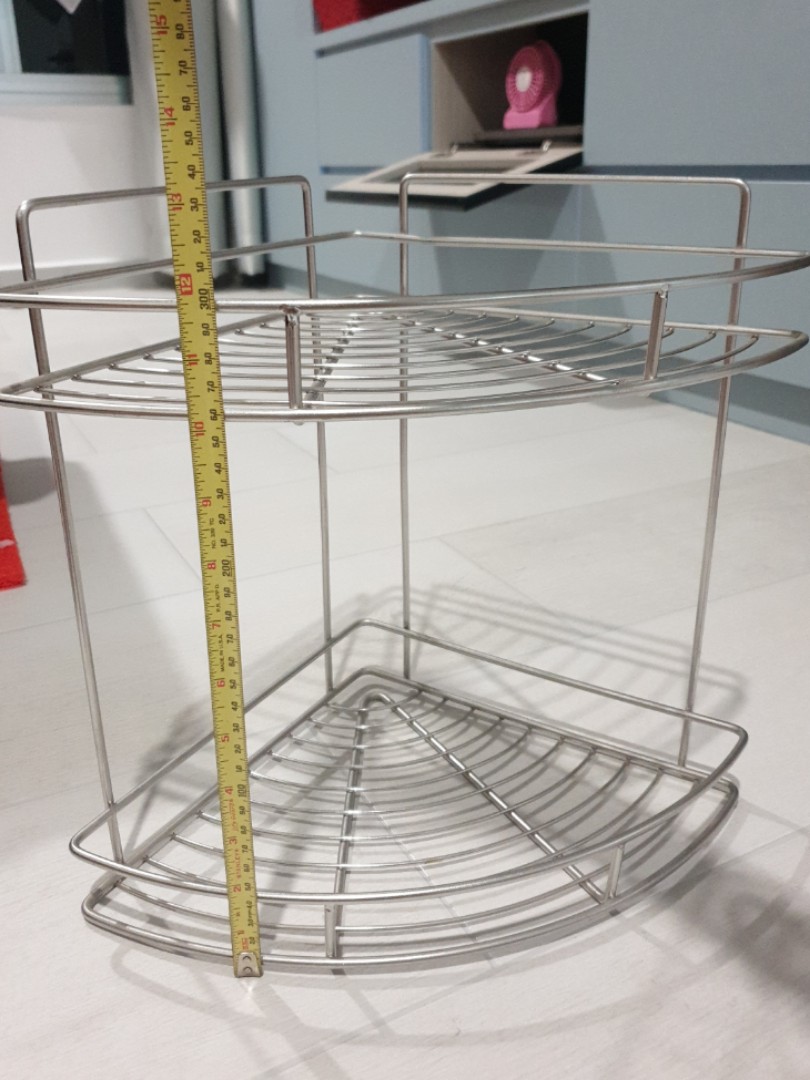 Triangular Corner rack, Furniture & Home Living, Furniture, Shelves ...