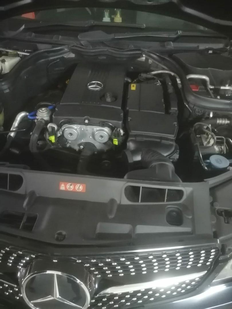 W204 Kompressor intake modification, Car Accessories, Accessories on ...
