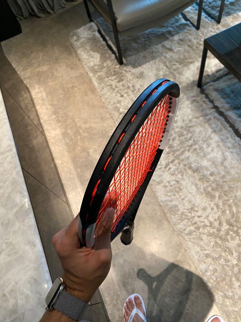 Wilson: Roger Federer “Pro Staff RF97 Autograph Tennis Racket” with ...