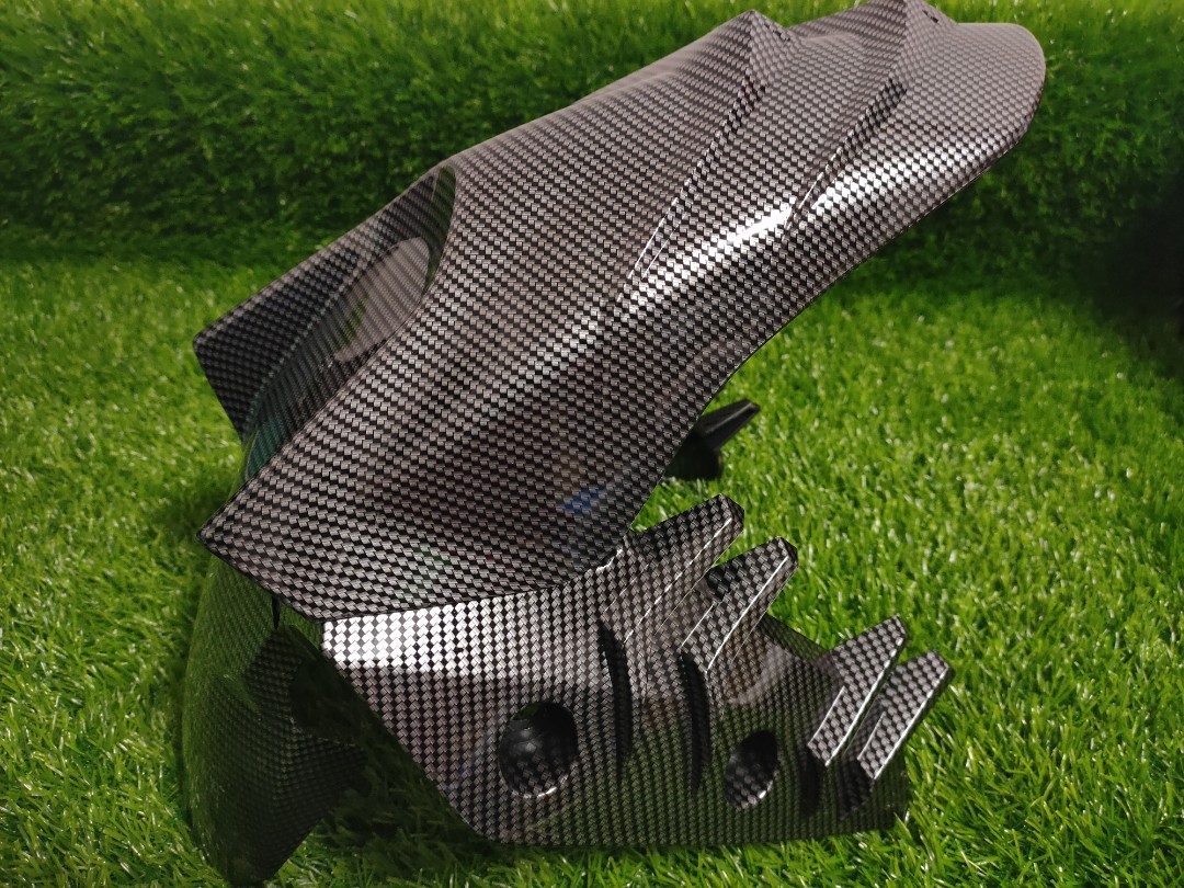 Yamaha Aerox Mudguard Carbon, Motorcycles, Motorcycle Accessories on ...