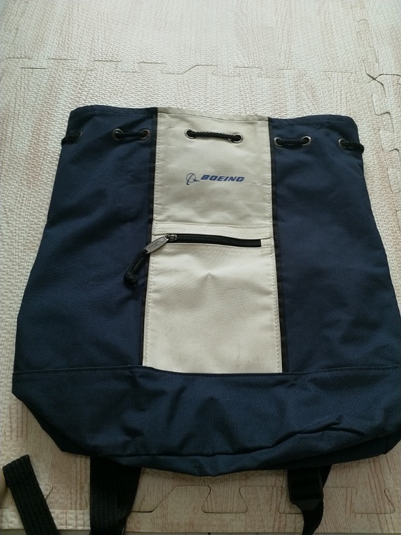[ Aviation fans ] Boeing backpack, authentic, Free Items on Carousell