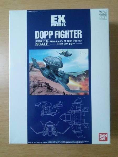 全新 Bandai 1/100 & 1/144 EX-Model Dopp Fighter EX-04 0079 one year war ...