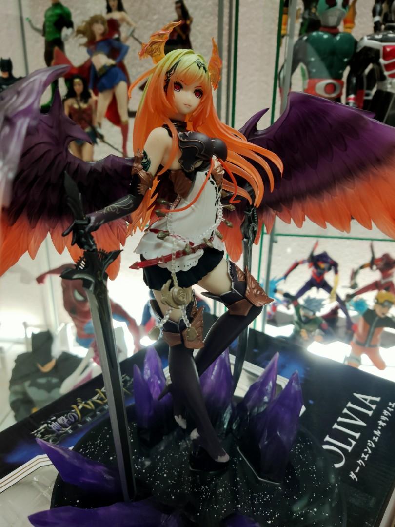 [ PO ] Rage of Bahamut : Dark Angel Olivia 1/8 Scale Pre - Painted Figure, Hobbies & Toys, Toys ...