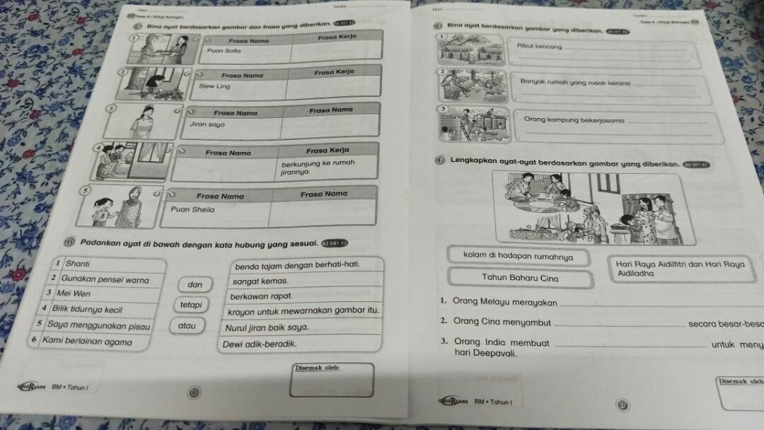 BAHASA MELAYU TAHUN 1, Hobbies & Toys, Books & Magazines, Textbooks on ...