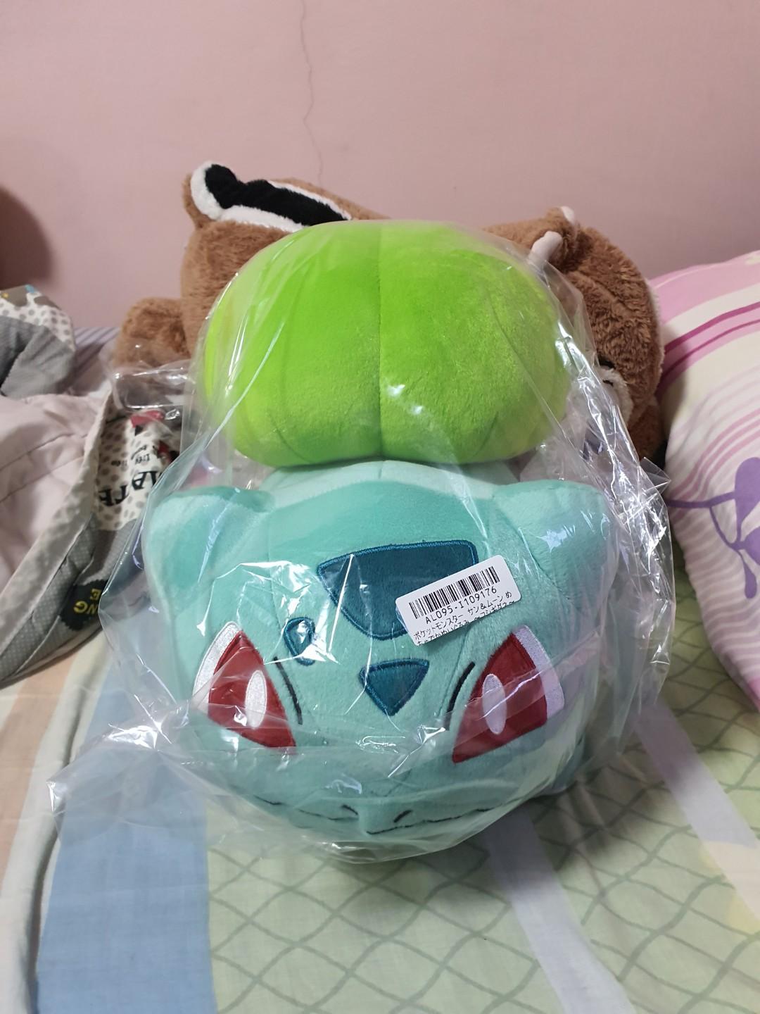 Big Bulbasaur Pokemon Soft Toy, Hobbies & Toys, Toys & Games on Carousell