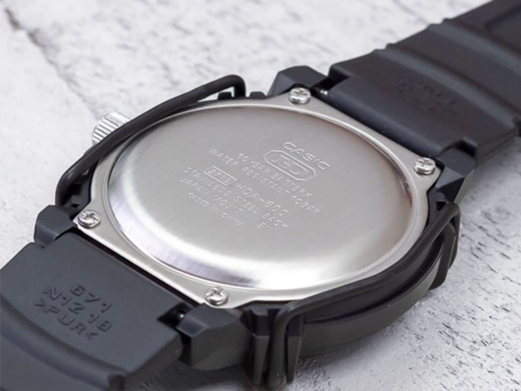 Casio HDA600 Analog Quartz Watch HDA600B-1B Brand New, Men's Fashion ...