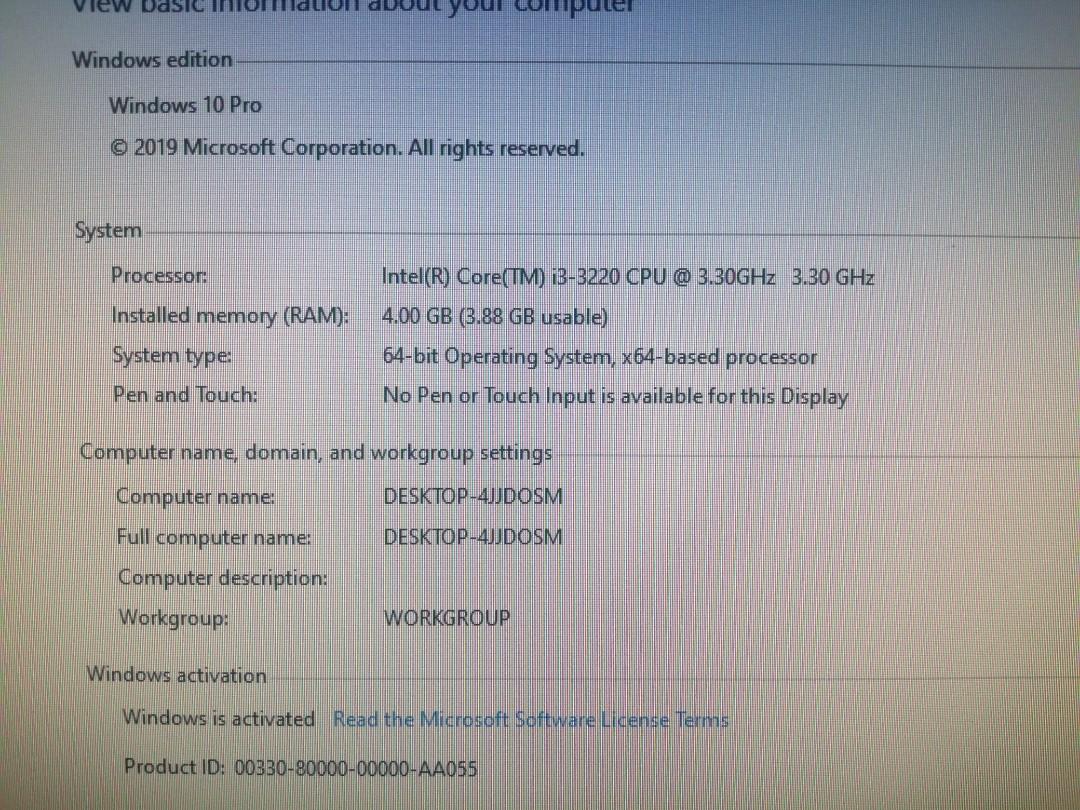 Dell system unit i3 3rd Gen Wifi ready, Computers & Tech, Desktops on ...