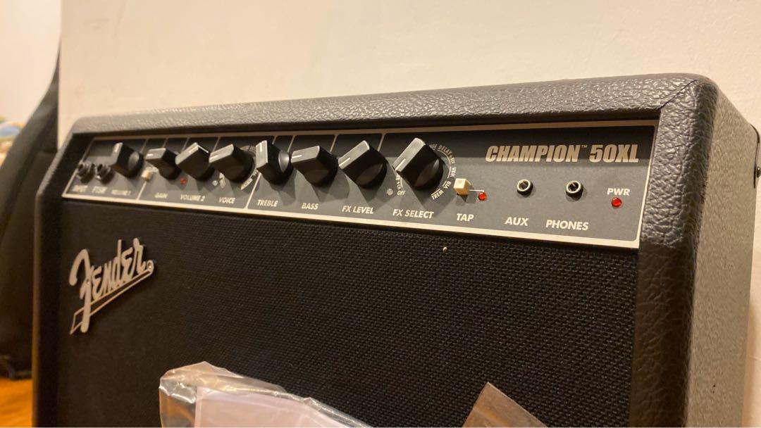 Fender Champion 50 XL Guitar Amplifier, Hobbies & Toys, Music & Media ...